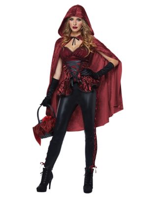 Adult Big Bad Red Costume - Spirithalloween.com