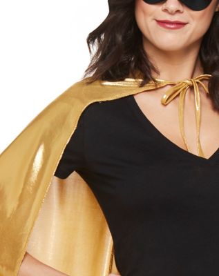 Gold Metallic Cape - Spirithalloween.com
