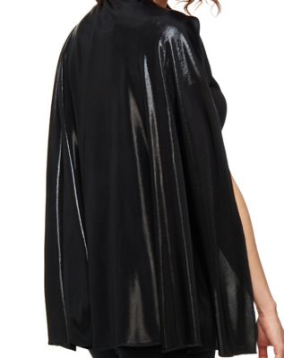 Black Metallic Cape - Spirithalloween.com
