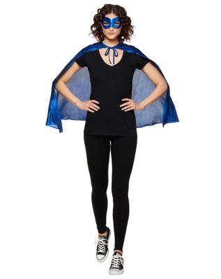 Blue Metallic Cape - Spirithalloween.com