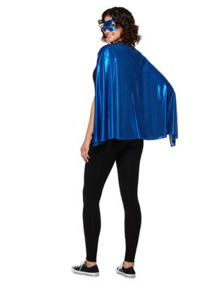 Blue Metallic Cape - Spirithalloween.com