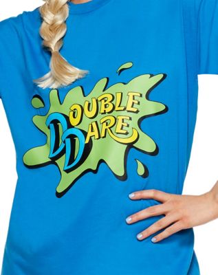 Adult Blue Contestant Costume - Double Dare - Spirithalloween.com