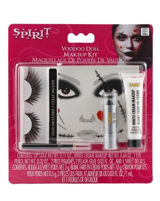 Voodoo Doll Makeup Kit - Spirithalloween.com