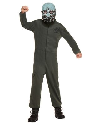 Kids Light-Up Biohazard One Piece Costume - Spirithalloween.com