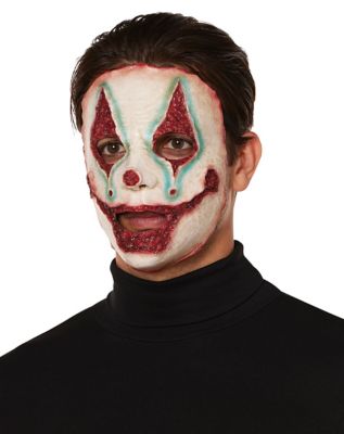 Killer Clown Half Mask - Spirithalloween.com