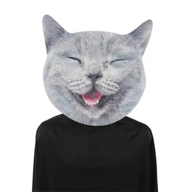 Big Head Smiling Cat Mask - Spirithalloween.com