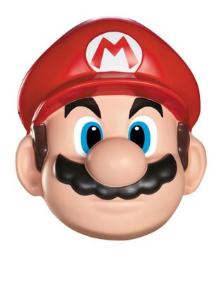 Mario Half Mask - Super Mario Bros. - Spirithalloween.com