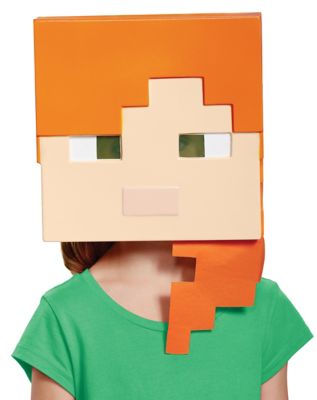 Kids Alex Half Mask - Minecraft - Spirithalloween.com