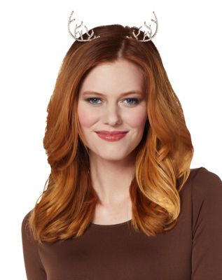 Rhinestone Deer Antler Headband - Spirithalloween.com
