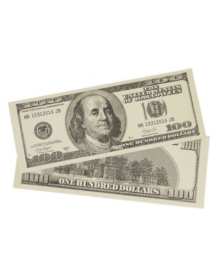 Pimp Fake Money Pack - Spirithalloween.com