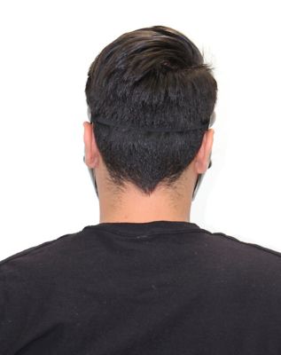 Sugar Skull Skeleton Half Mask - Spirithalloween.com