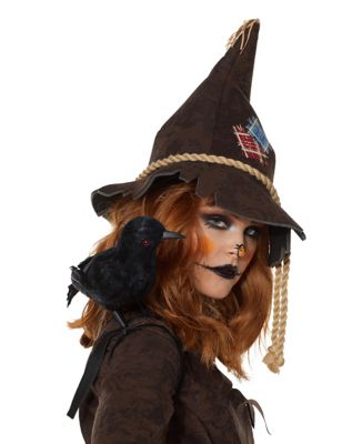 Black Crow Shoulder Prop - Spirithalloween.com
