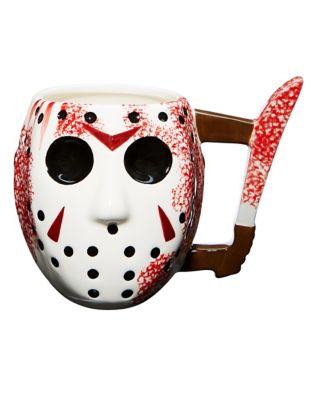 Jason Voorhees Coffee Mug 24 oz. - Friday the 13th - Spirithalloween.com