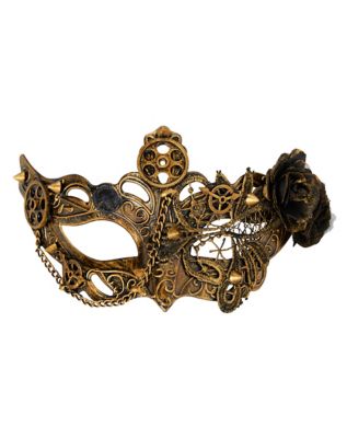 Steampunk Half Mask