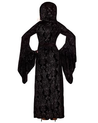 Velvet Hooded Robe - Spirithalloween.com