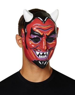 Vintage Devil Half Mask - Spirithalloween.com