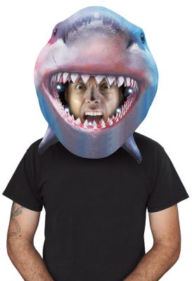 Light-Up Shark Half Mask - Spirithalloween.com