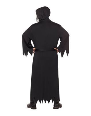 Adult Grim Reaper Plus Size Robe - Spirithalloween.com