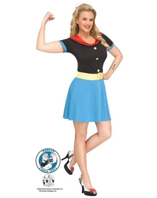 Adult Women's Popeye Costume - Spirithalloween.com
