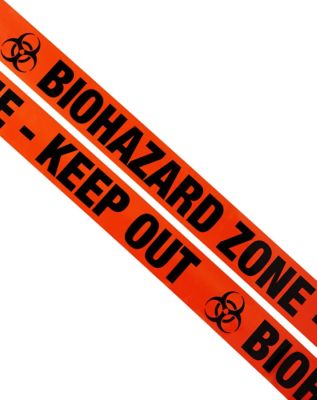 Biohazard Tape - Spirithalloween.com