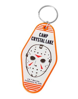 Camp Crystal Lake Jason Keychain - Friday the 13th - Spirithalloween.com