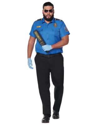 Adult Airport Security Plus Size Costume - Spirithalloween.com