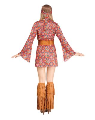 Adult Free Spirit Hippie Costume - Spirithalloween.com