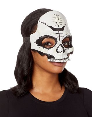 Witch Doctor Skull Half Mask - Spirithalloween.com