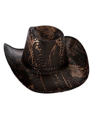 Snakeskin Cowboy Hat - Spirithalloween.com
