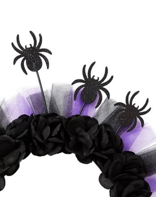 Floral Spider Headband - Spirithalloween.com