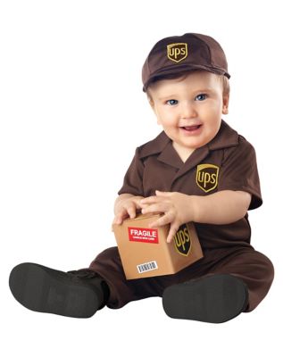 Baby UPS Worker Costume - Spirithalloween.com