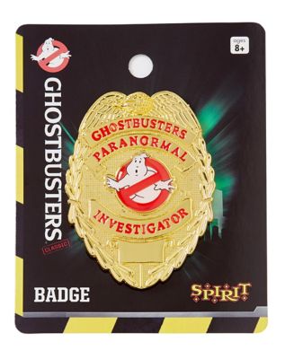 Paranormal Investigator Badge - Ghostbusters - Spirithalloween.com
