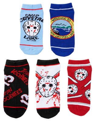 Friday the 13th Ankle Socks - 5 Pack - Spirithalloween.com