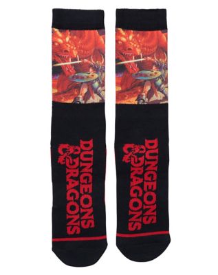 Black Dragon Socks - Dungeons & Dragons - Spirithalloween.com