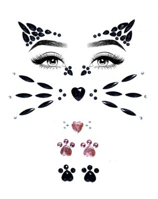 Sexy Gem Cat Decals - Spirithalloween.com