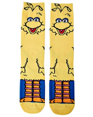 Big Bird 360 Crew Socks - Sesame Street - Spirithalloween.com