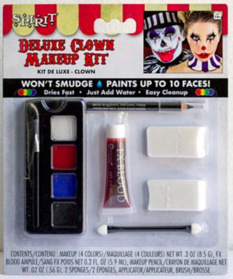 Deluxe Clown Makeup Kit - Spirithalloween.com