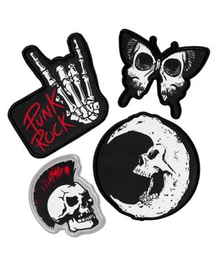 Punk Patches - 4 Pack - Spirithalloween.com