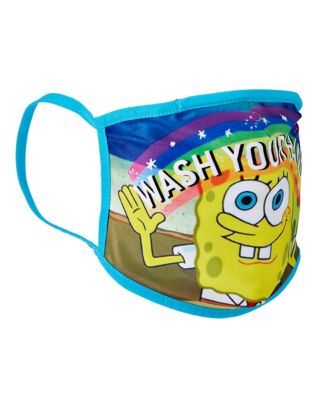 SpongeBob SquarePants Face Mask - Spirithalloween.com