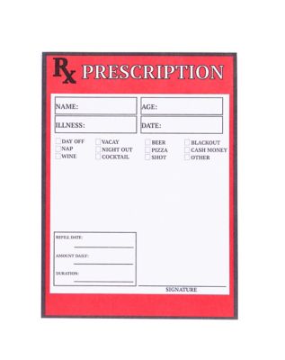 Pretend Prescription Pad