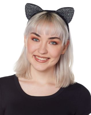 Black Cat Ear Headband