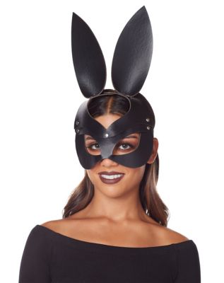 Black Bunny Mask
