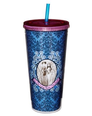 Living Marry The Dead Corpse Bride Cup With Straw - 20 oz ...