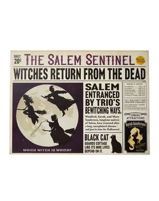 Hocus Pocus Herald Sign - Spirithalloween.com