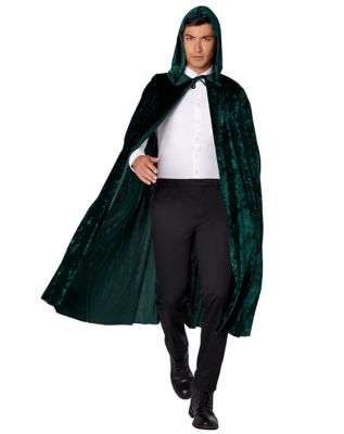 Emerald Hooded Cape - Spirithalloween.com