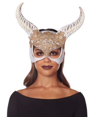 White Masquerade Mask