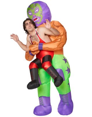 Adult Wrestler Inflatable Costume - Spirithalloween.com