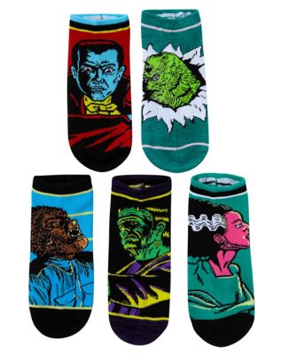 Universal Monsters Ankle Socks - 5 Pair - Spirithalloween.com