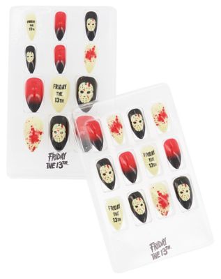 Friday the 13th Press On Nails - Spirithalloween.com