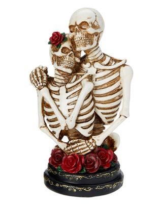 Gothic Noir Skeleton Tabletop Decoration - Spirithalloween.com